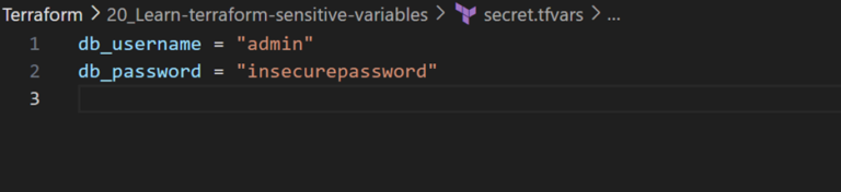 How To Protect Sensitive Input Variables with Terraform – Cloud with DJ